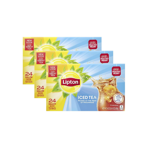 Lipton Gallon-Sized Iced Tea Bags 24 Count Box – AJ Globals